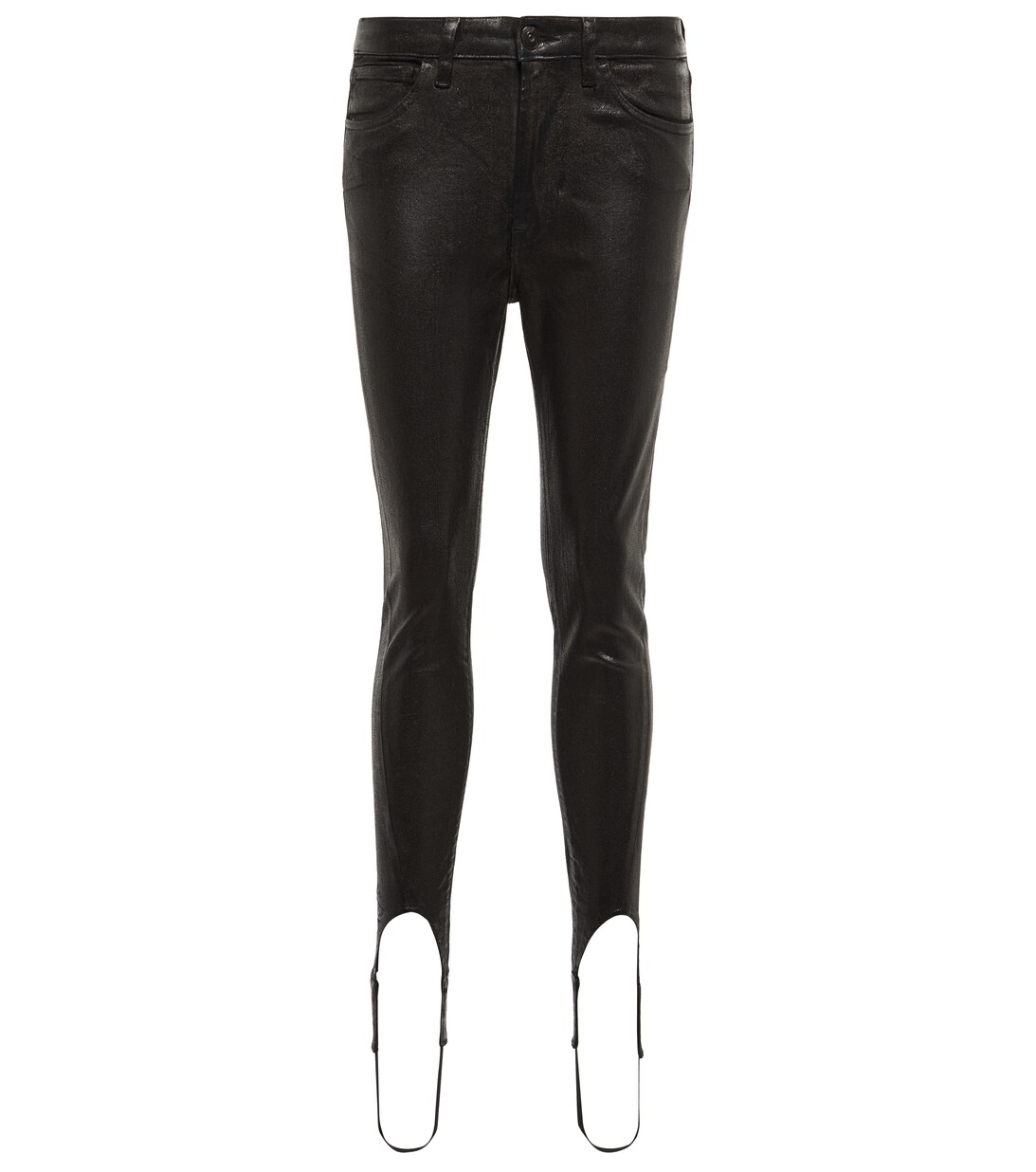 Skinny Stirrup High Rise Jeans in Black - 3 X 1 N Y C | Mytheresa