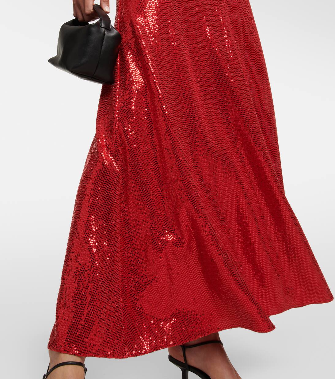 Sequined Maxi Dress in Red - Dodo Bar Or | Mytheresa