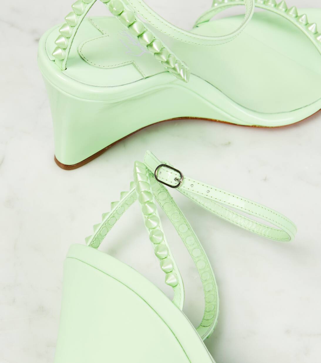 Mint Green Wedges