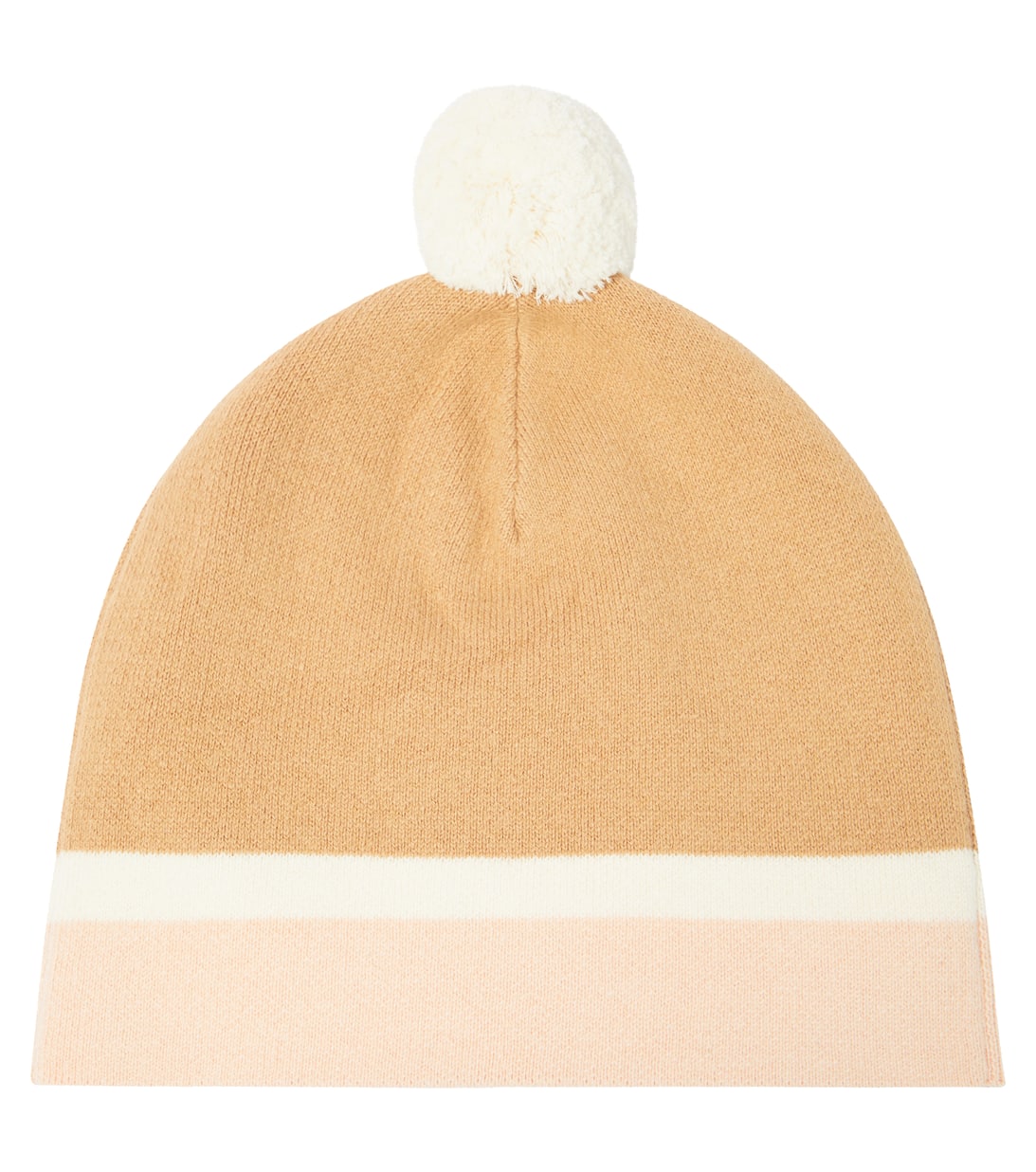 Bonnet En Coton Et Laine A Logo en Beige – Chloe Kids | Mytheresa