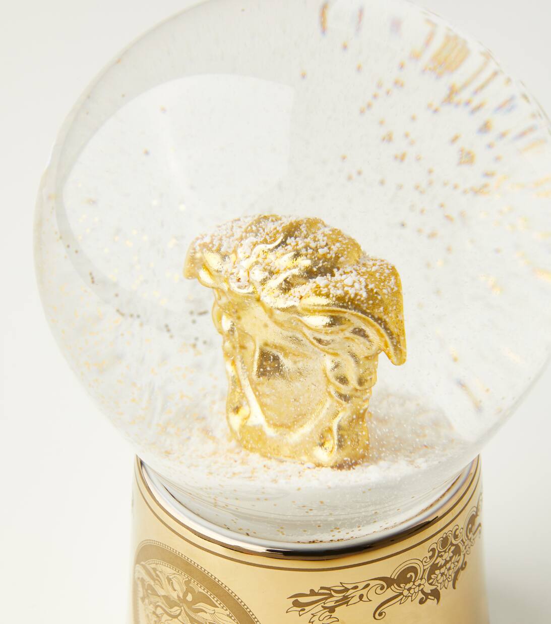 Golden Medusa Snow Globe in Gold - Versace Home | Mytheresa