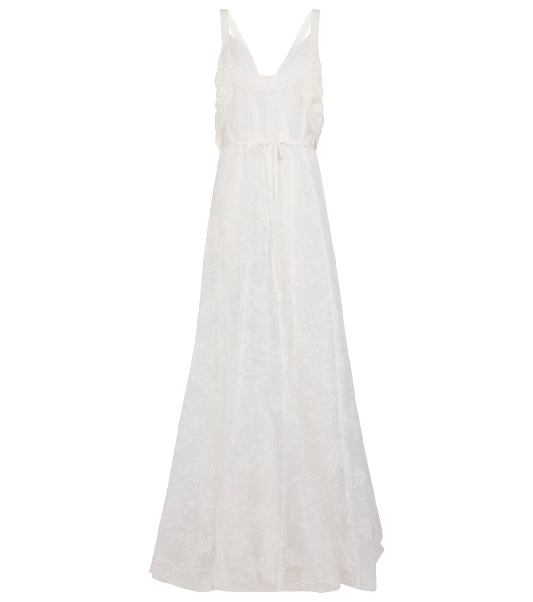 Talayah Floral Maxi Dress in Beige - Brock Collection | Mytheresa