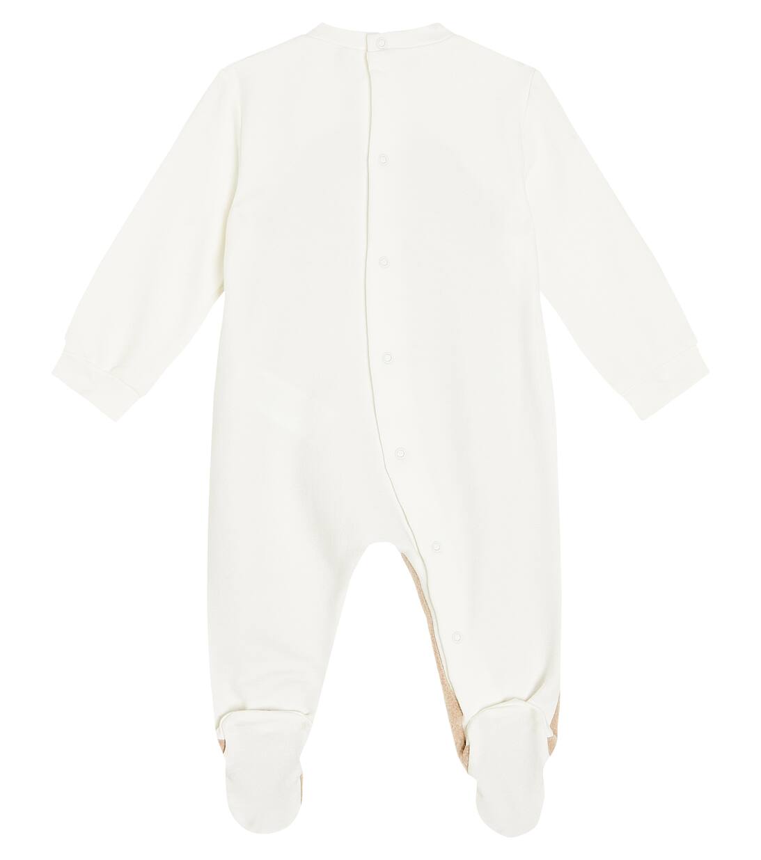 Baby Cotton Onesie in Beige - Il Gufo | Mytheresa