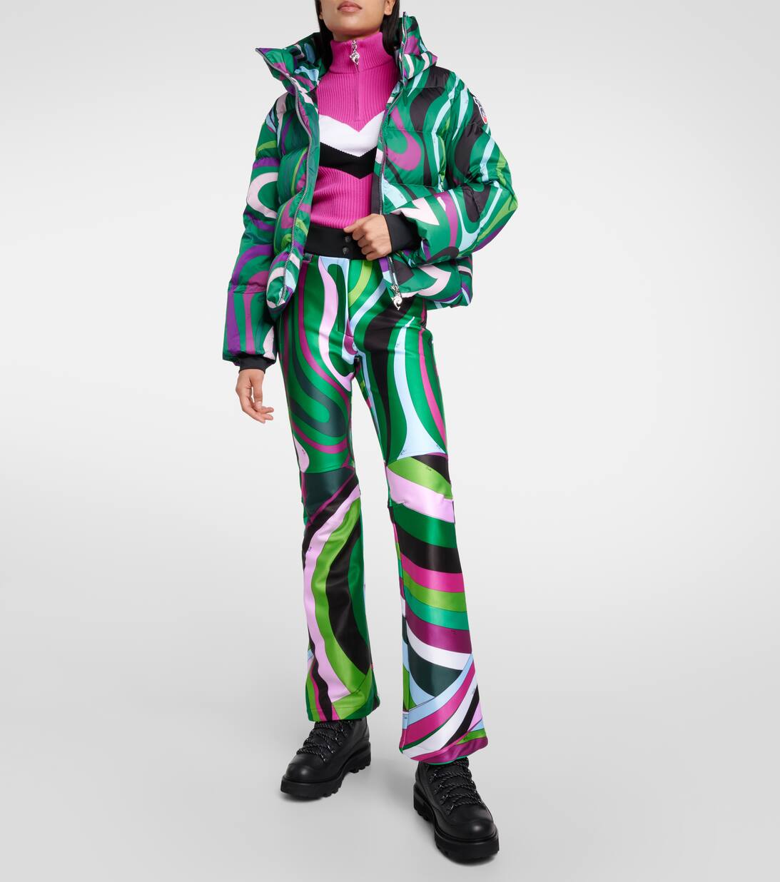 X Fusalp Printed Ski Pants in Multicoloured - Pucci | Mytheresa