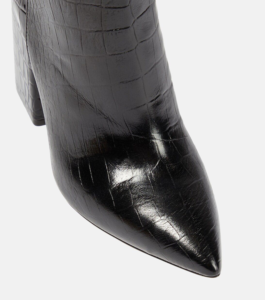 Anja Leather Knee High Boots in Black - Paris Texas | Mytheresa