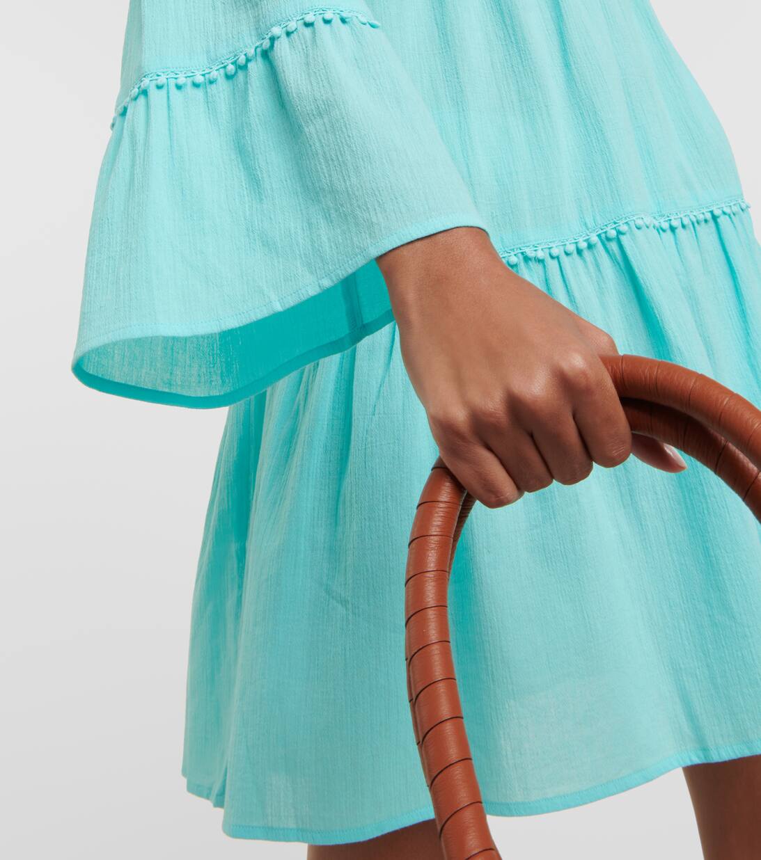 Cotton Tunic in Blue - Heidi Klein | Mytheresa