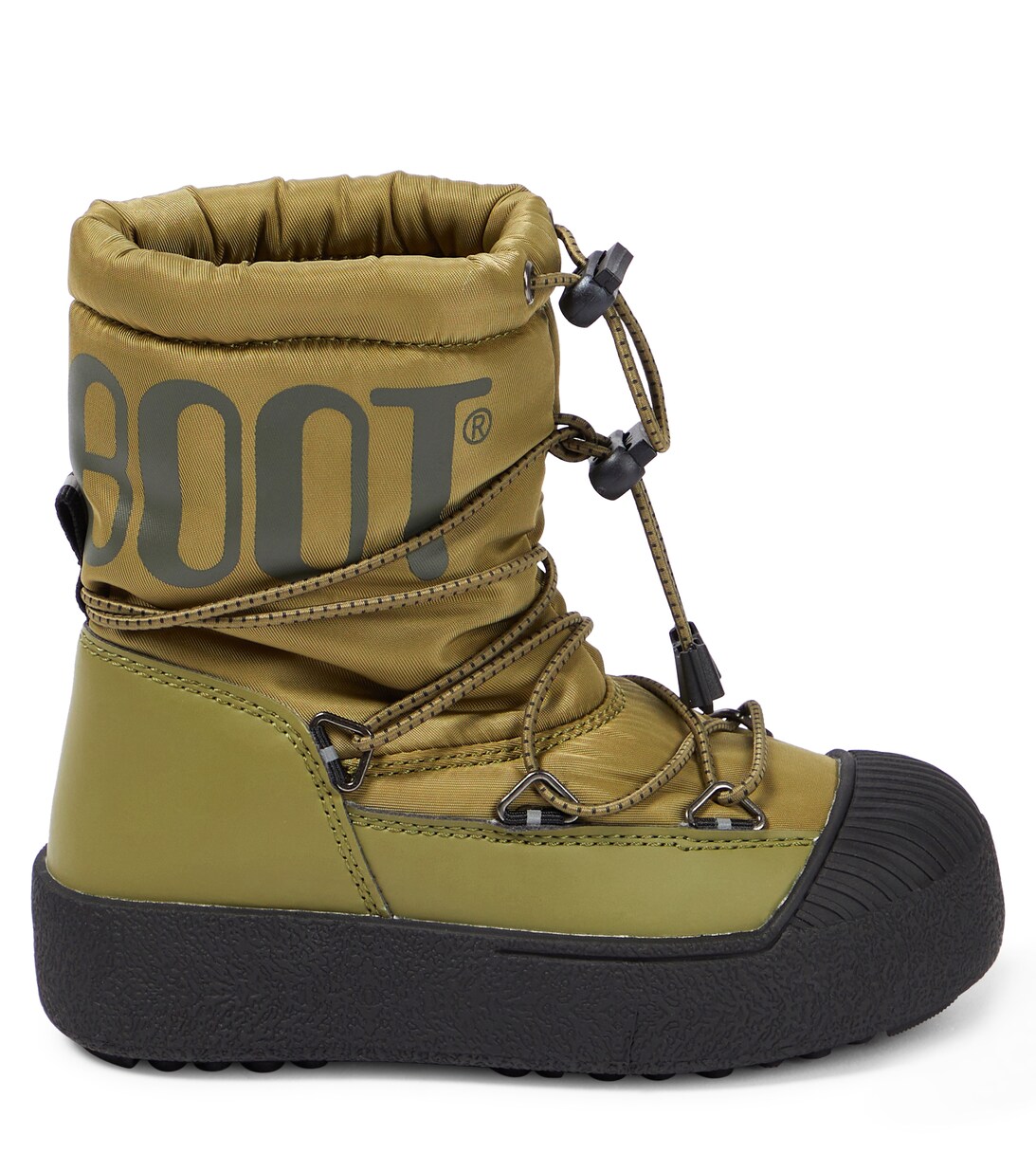 Bottines Apres Ski J Track Polar en Vert – Moon Boot Kids | Mytheresa