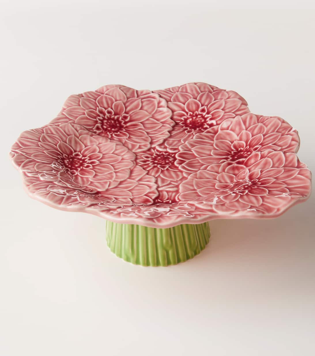 Maria Flor Small Cake Stand in Multicoloured - Bordallo Pinheiro ...