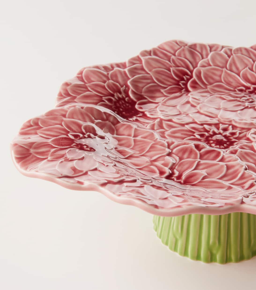 Maria Flor Small Cake Stand in Multicoloured - Bordallo Pinheiro ...