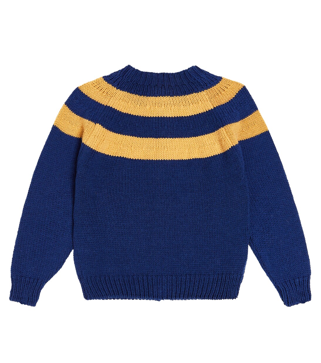 Toucan Striped Wool Cardigan in Blue - The Animals Observatory | Mytheresa