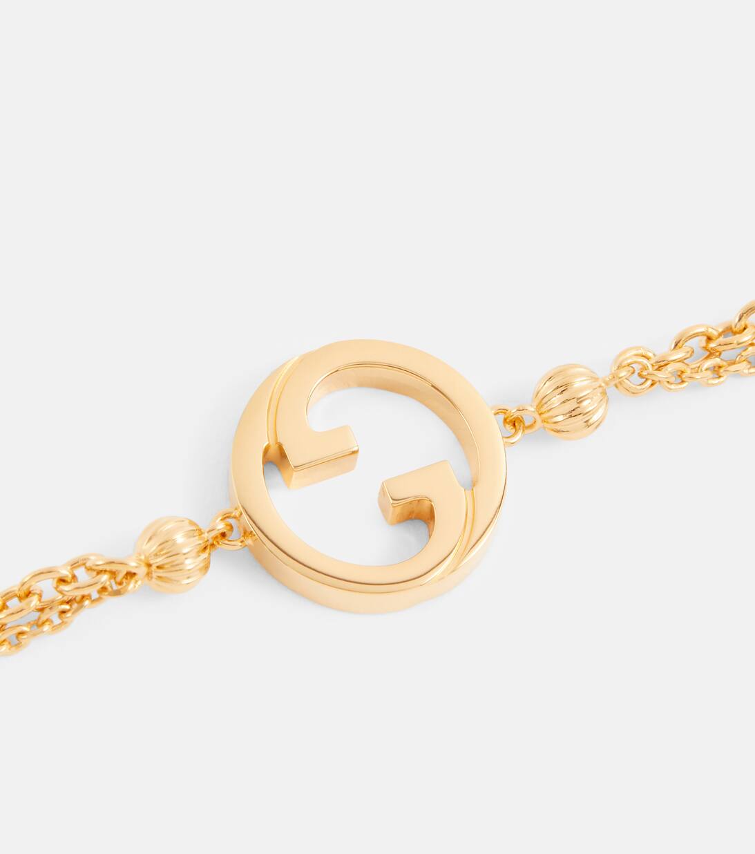 Blondie Interlocking G Bracelet in Gold - Gucci | Mytheresa