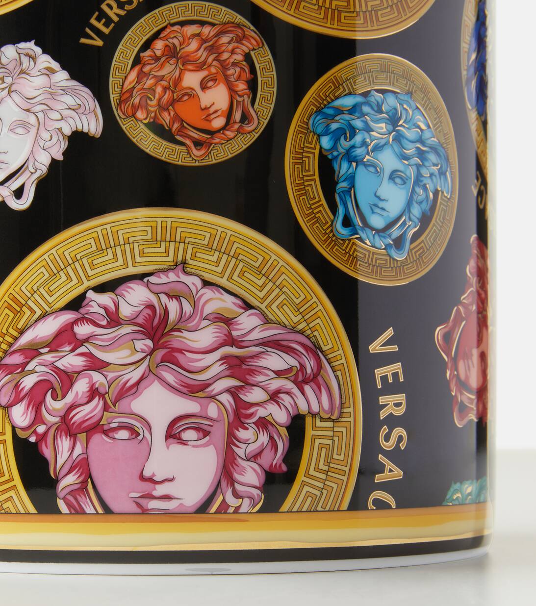 Medusa Amplified Small Vase in Multicoloured - Versace Home | Mytheresa