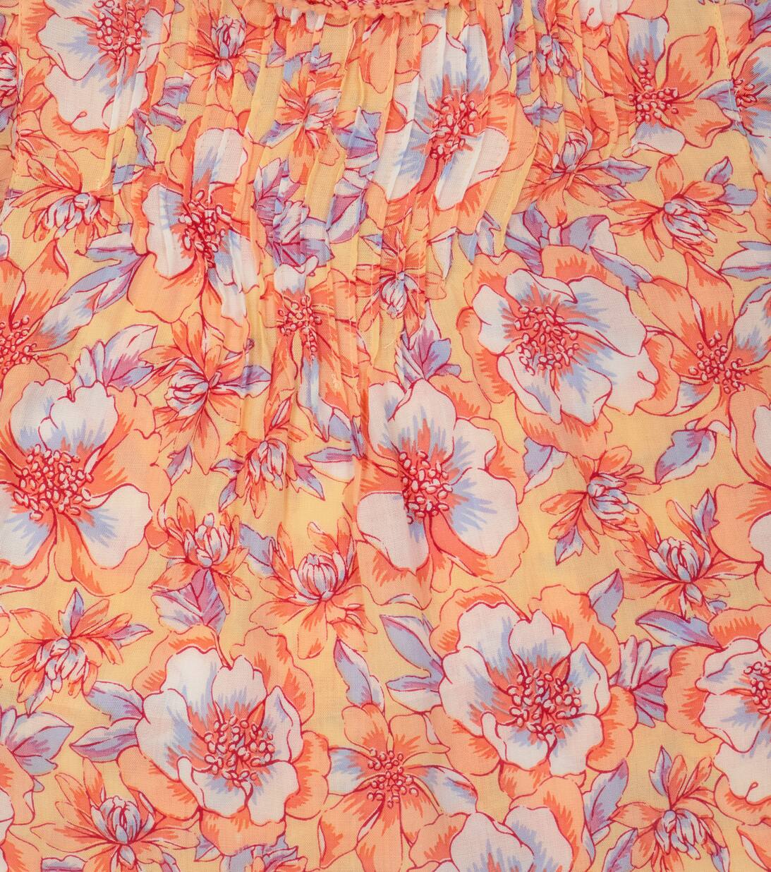 Top Amber A Fleurs en Multicolore – Poupette St Barth Kids | Mytheresa