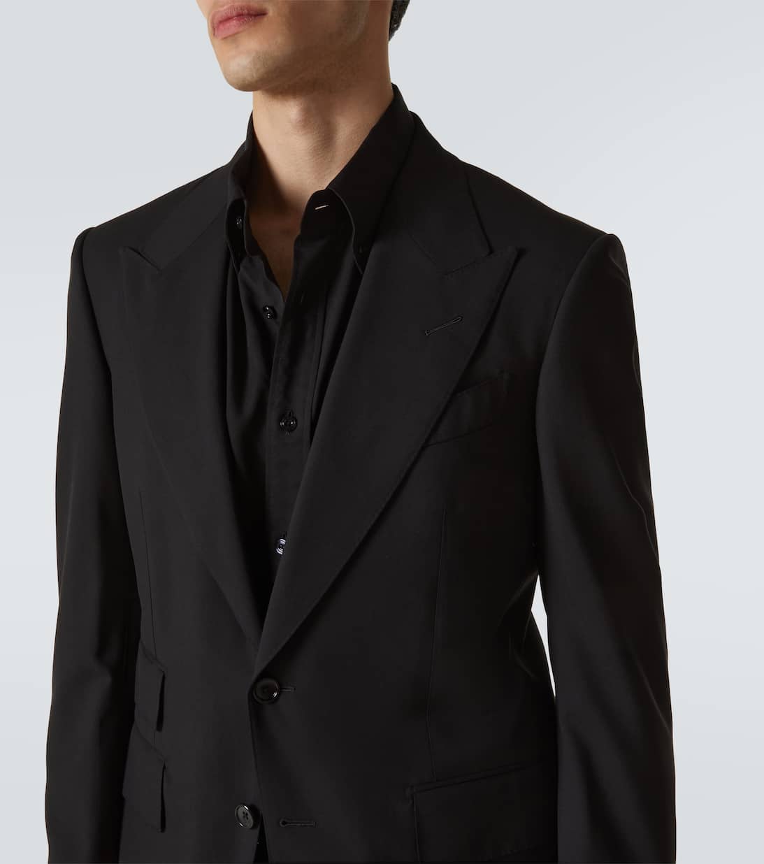Wool Suit in Black - Tom Ford | Mytheresa