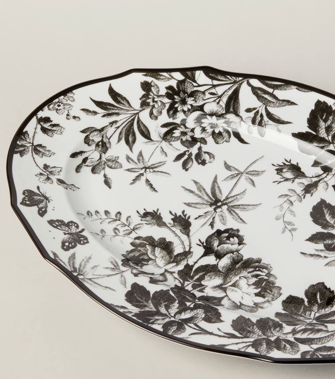 Herbarium Porcelain Tray in White - Gucci | Mytheresa