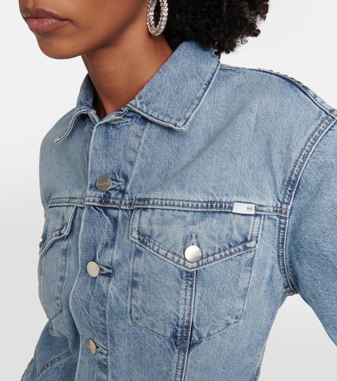 블루 X Em Rata Bell 데님 재킷 - AG Jeans | Mytheresa