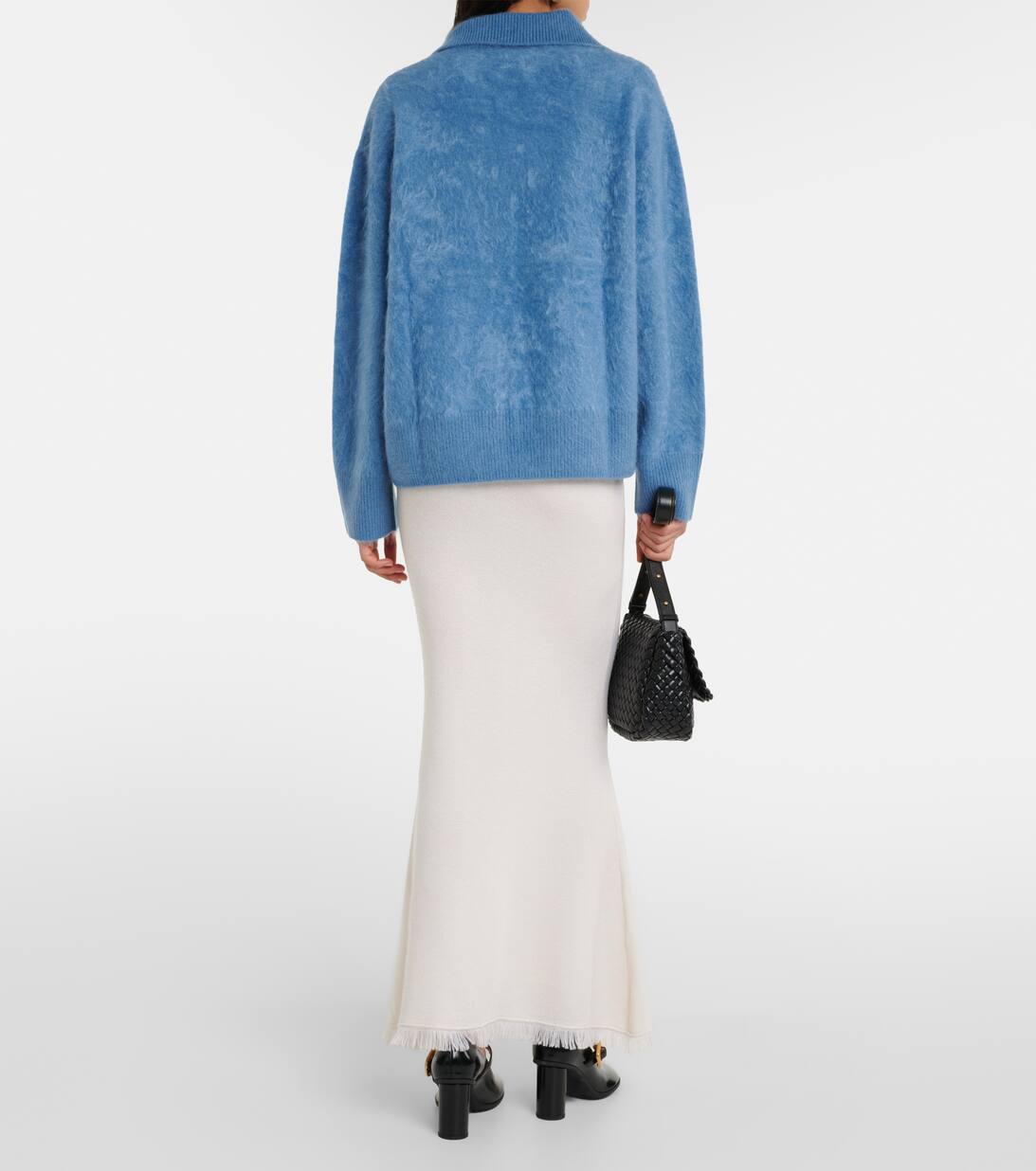 Polo Kerry En Cachemire en Bleu – Lisa Yang | Mytheresa