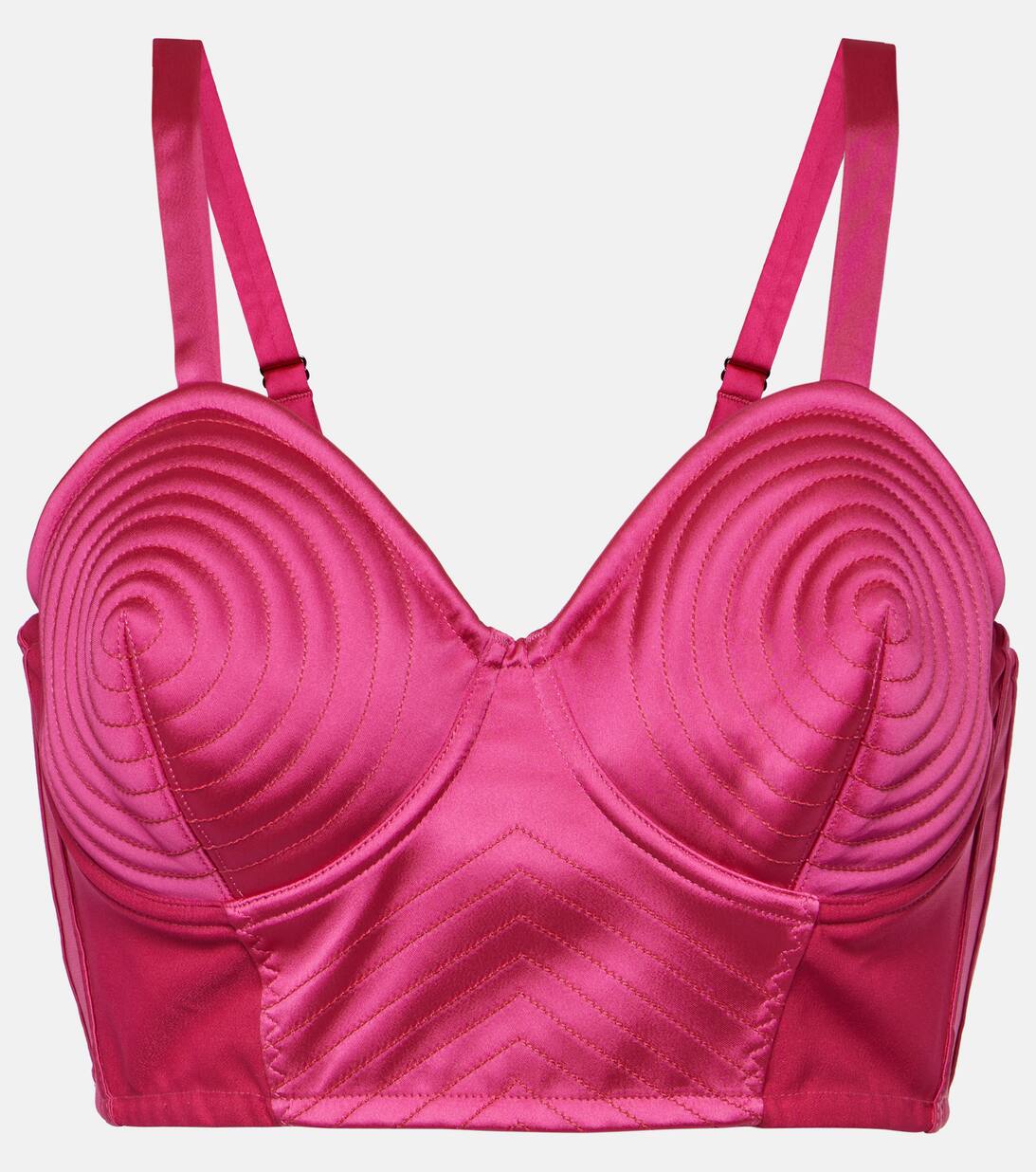 Iconic Bra Top in Pink - Jean Paul Gaultier | Mytheresa