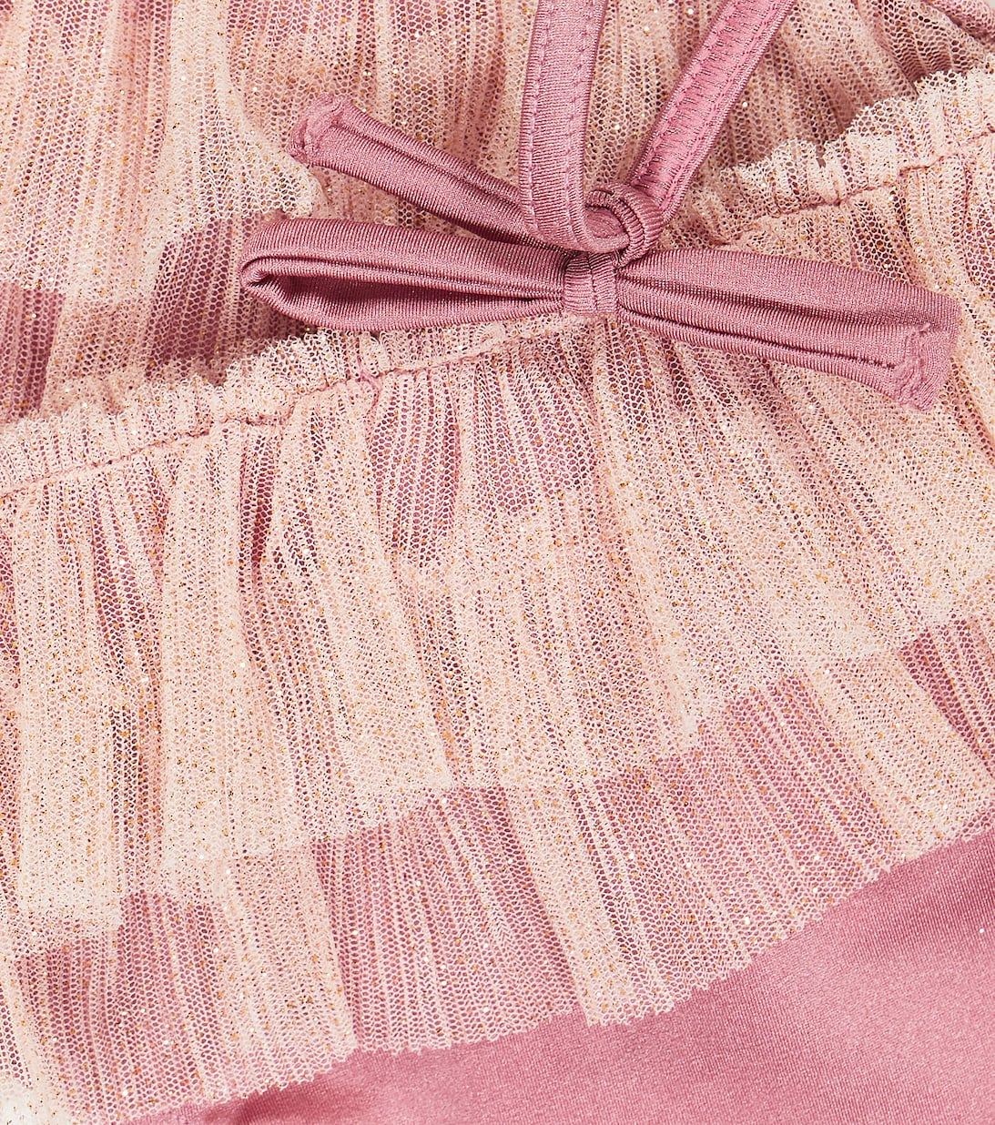 Saint Tropez Ruffled Bikini Set in Pink - Suncracy | Mytheresa