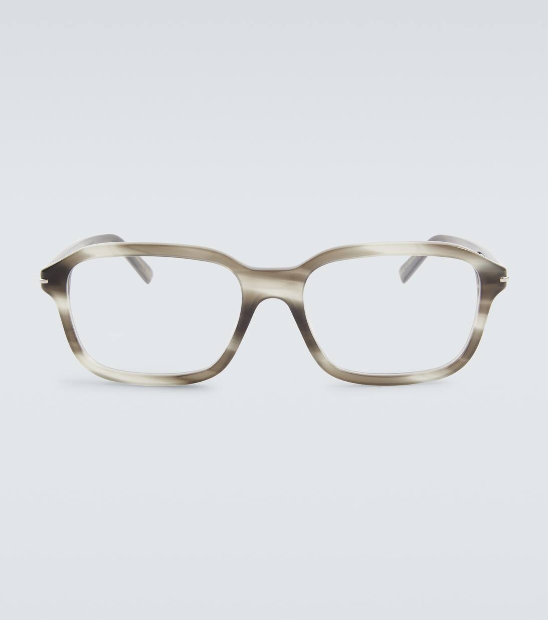 Rectangular Glasses in Brown - Gucci | Mytheresa
