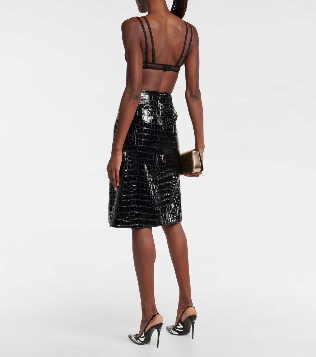 Lace Bra In Black Dolce Gabbana Mytheresa