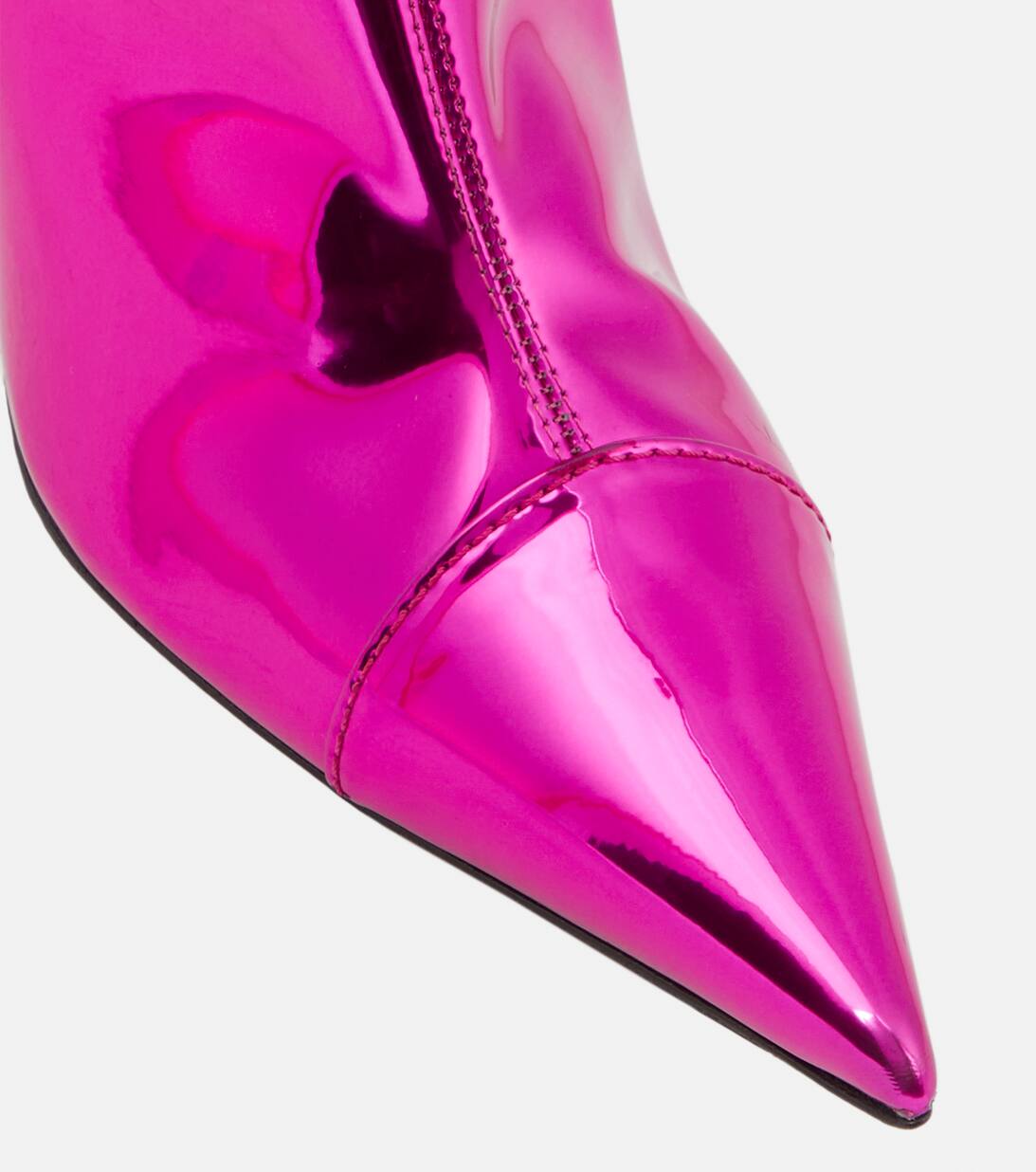 Metallic Over The Knee Boots in Pink - Alexandre Vauthier | Mytheresa