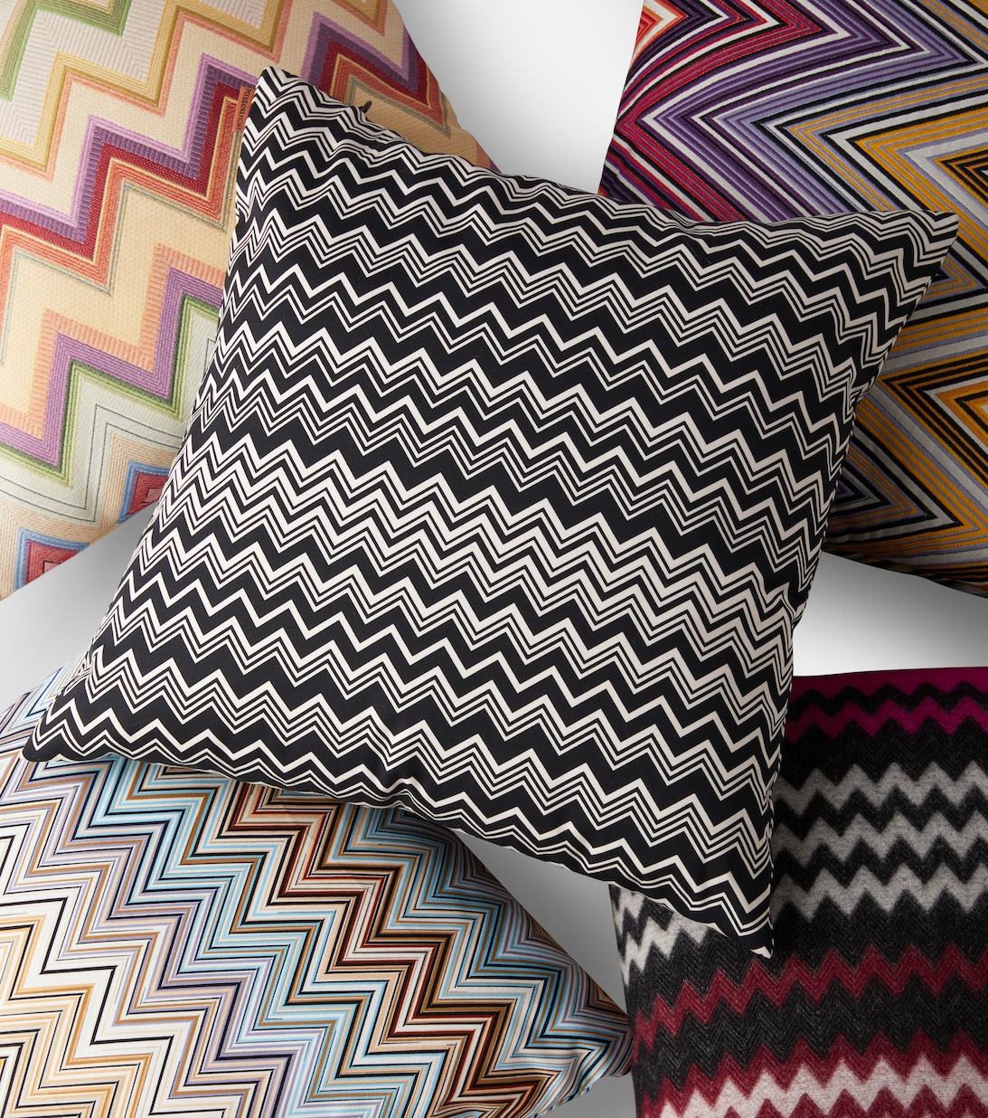 Grey Missoni Pillows