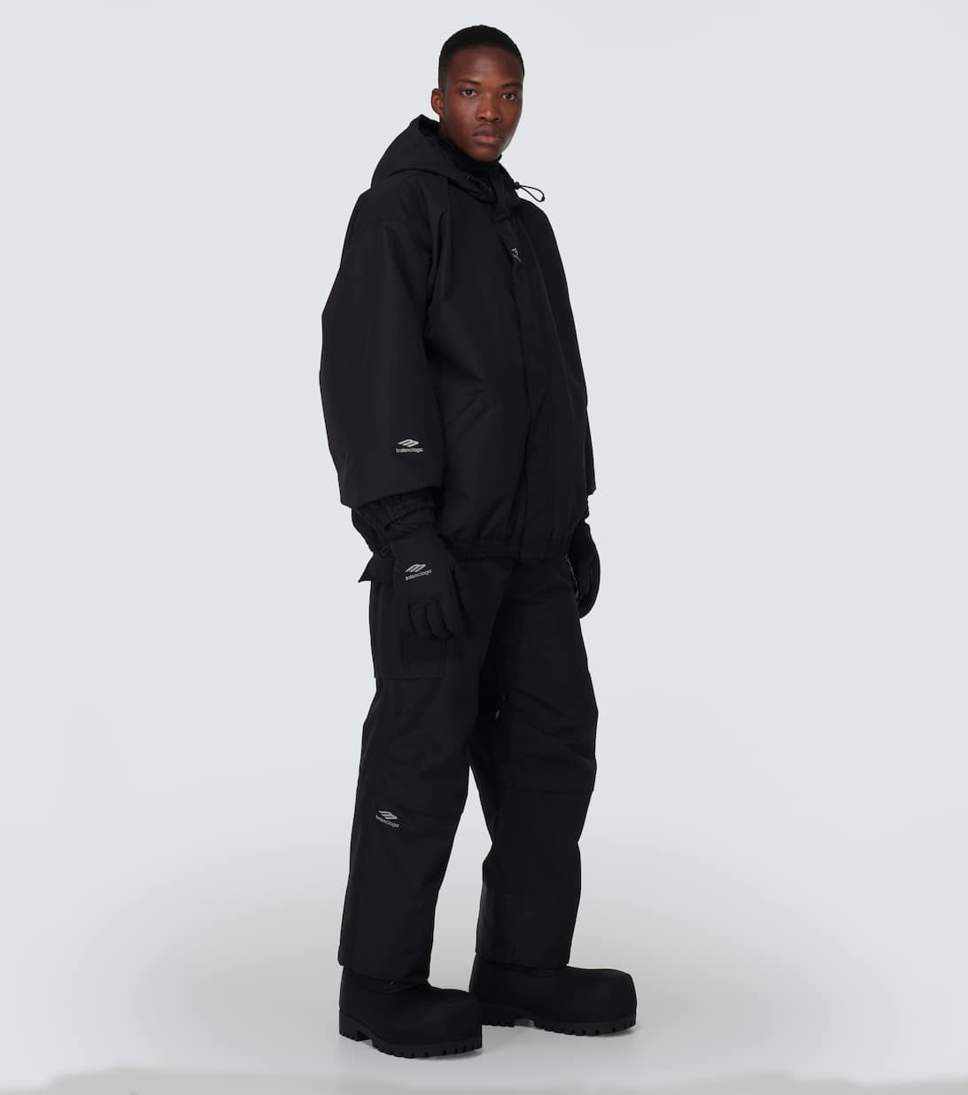 3 B Sports Icon Ski Jacket in Black - Balenciaga | Mytheresa