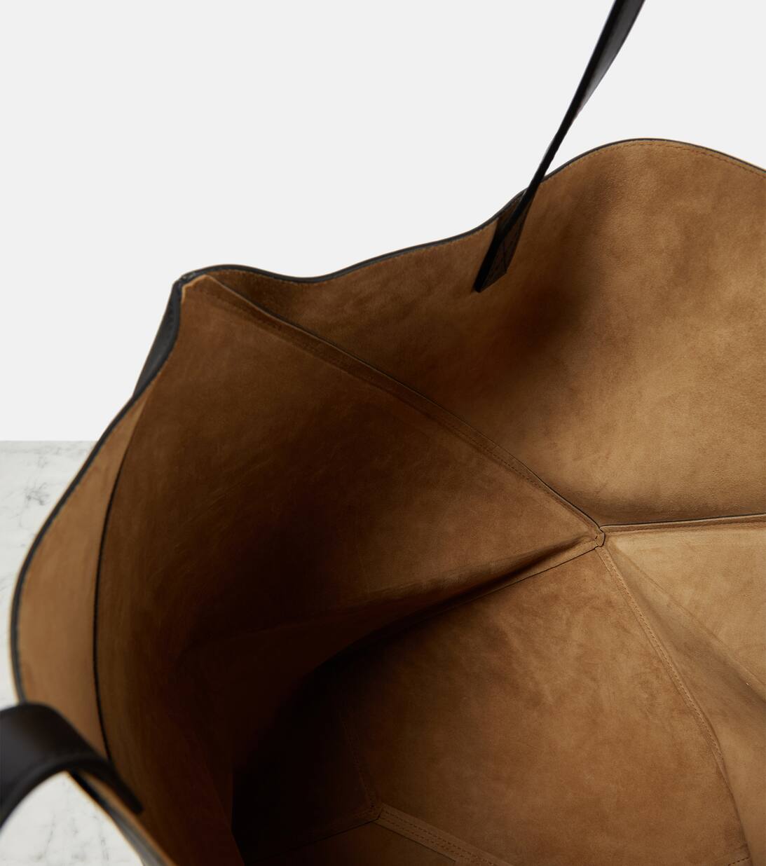 Cabas Puzzle Fold Large En Cuir en Noir – Loewe | Mytheresa