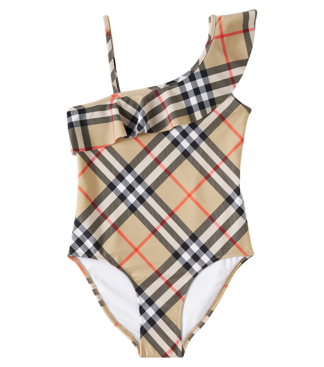 Burberry Check swimsuit in multicoloured - Burberry Kids | Mytheresa