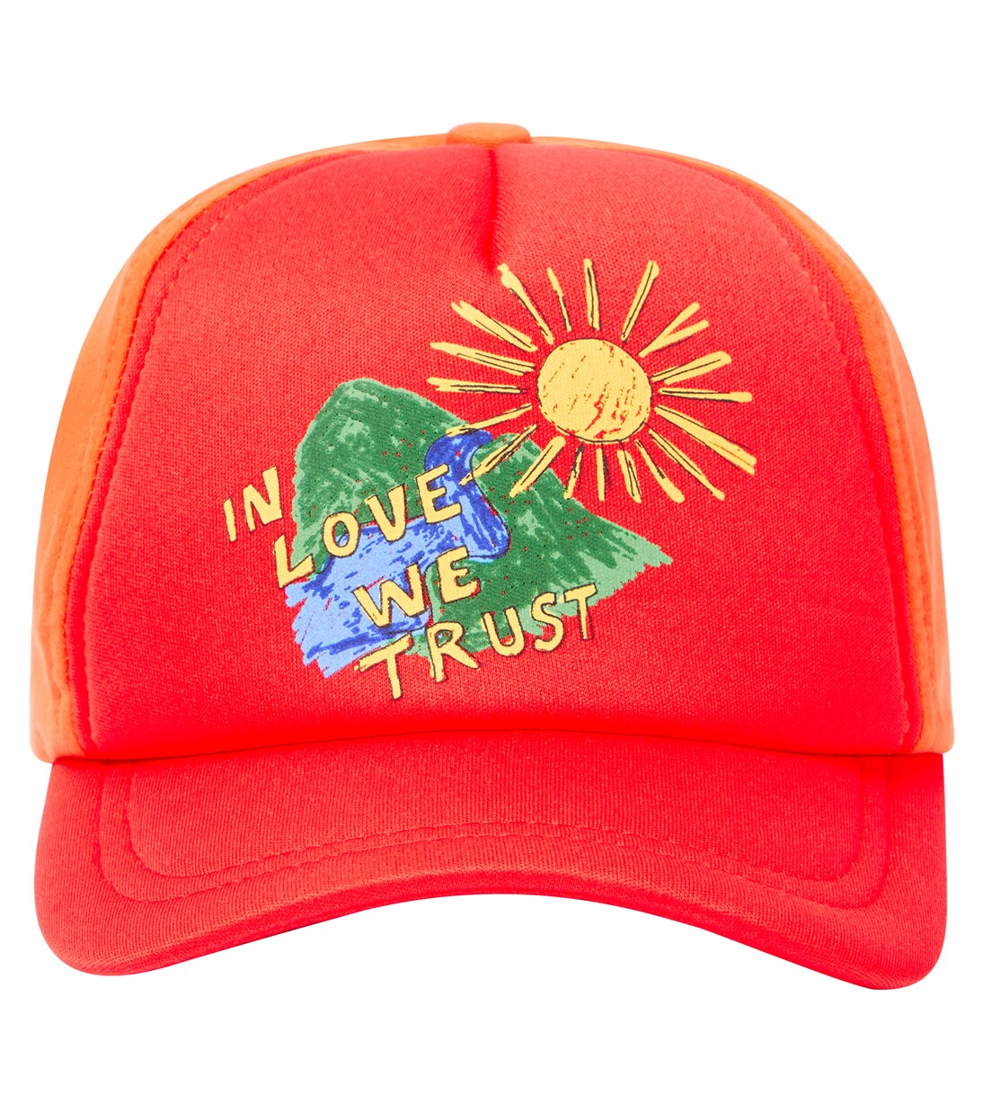 Hamster cotton-blend baseball cap in red - The Animals Observatory ...