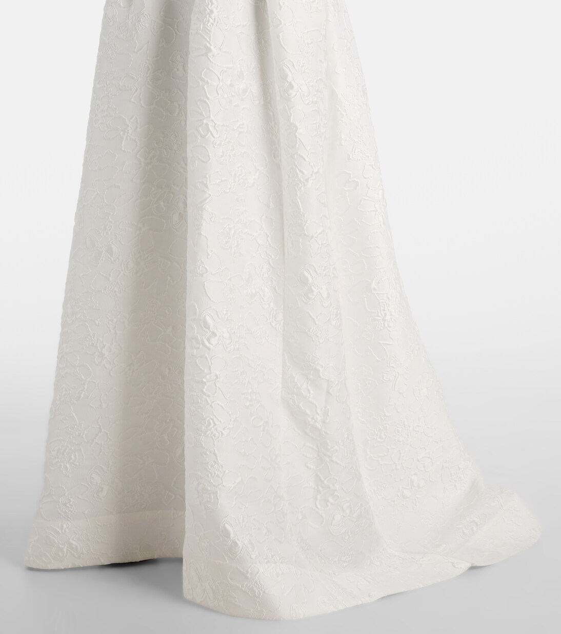 Bridal Esther brocade gown in white - Rebecca Vallance | Mytheresa