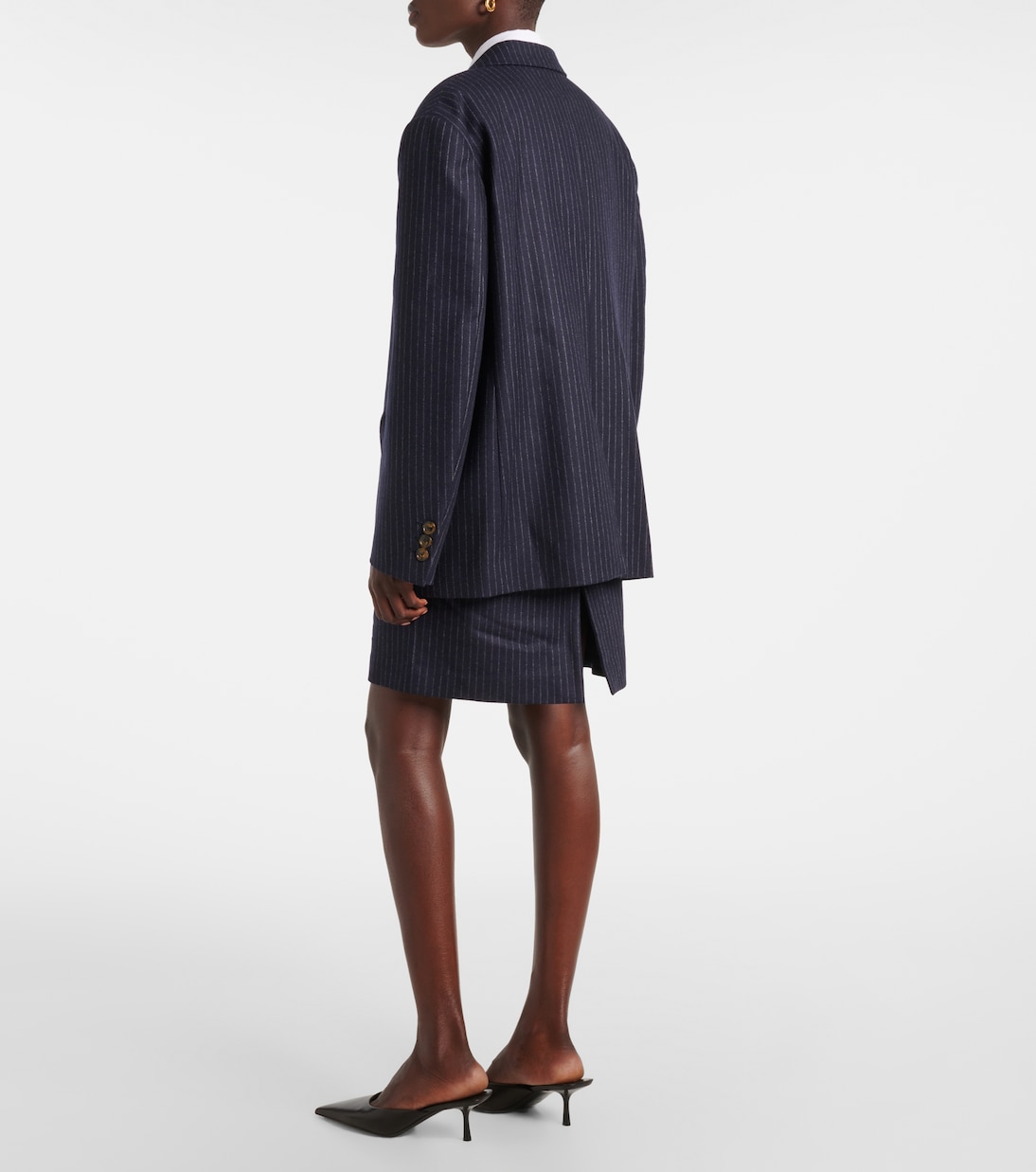 Lady Maud wool and cashmere blazer in blue - Blaze Milano | Mytheresa