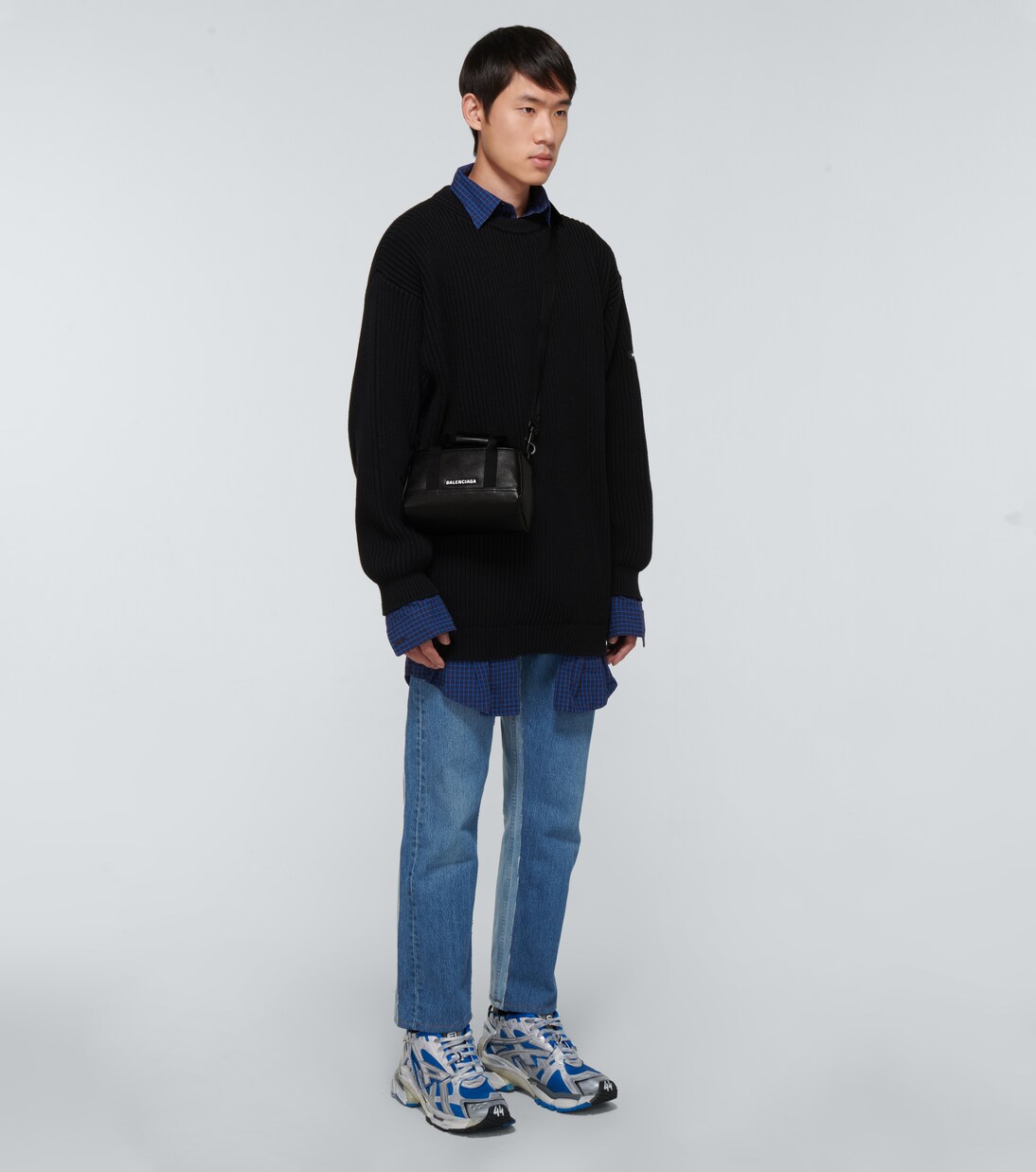 黑色的Extra Small Explorer行李袋 - Balenciaga | Mytheresa