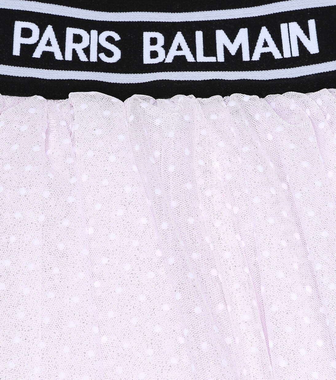 Logo tulle skirt in pink - Balmain Kids | Mytheresa