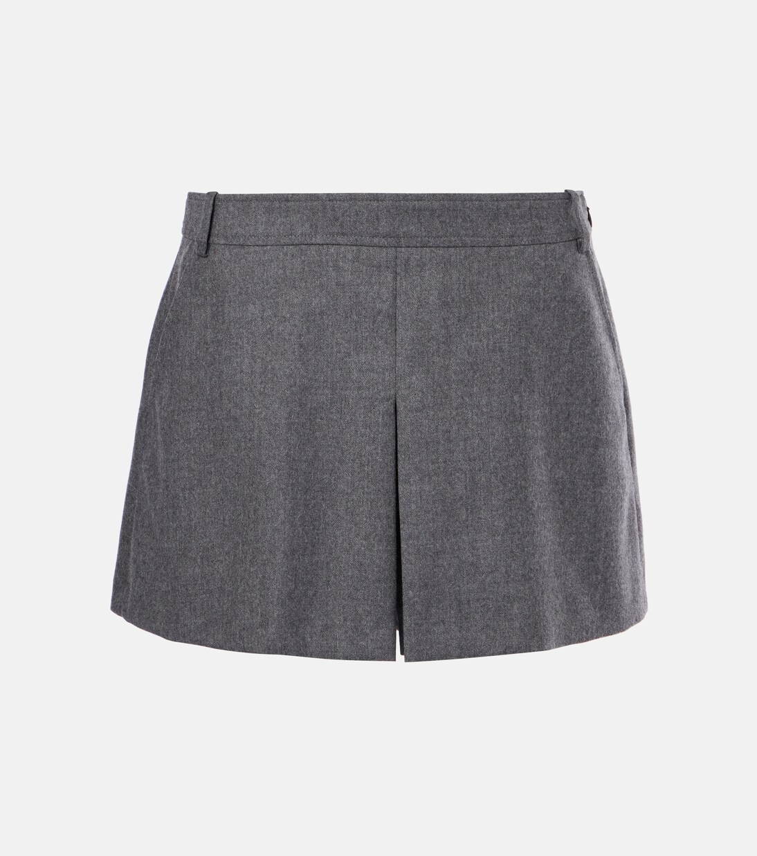 Virgin wool skort in grey - Tom Ford | Mytheresa