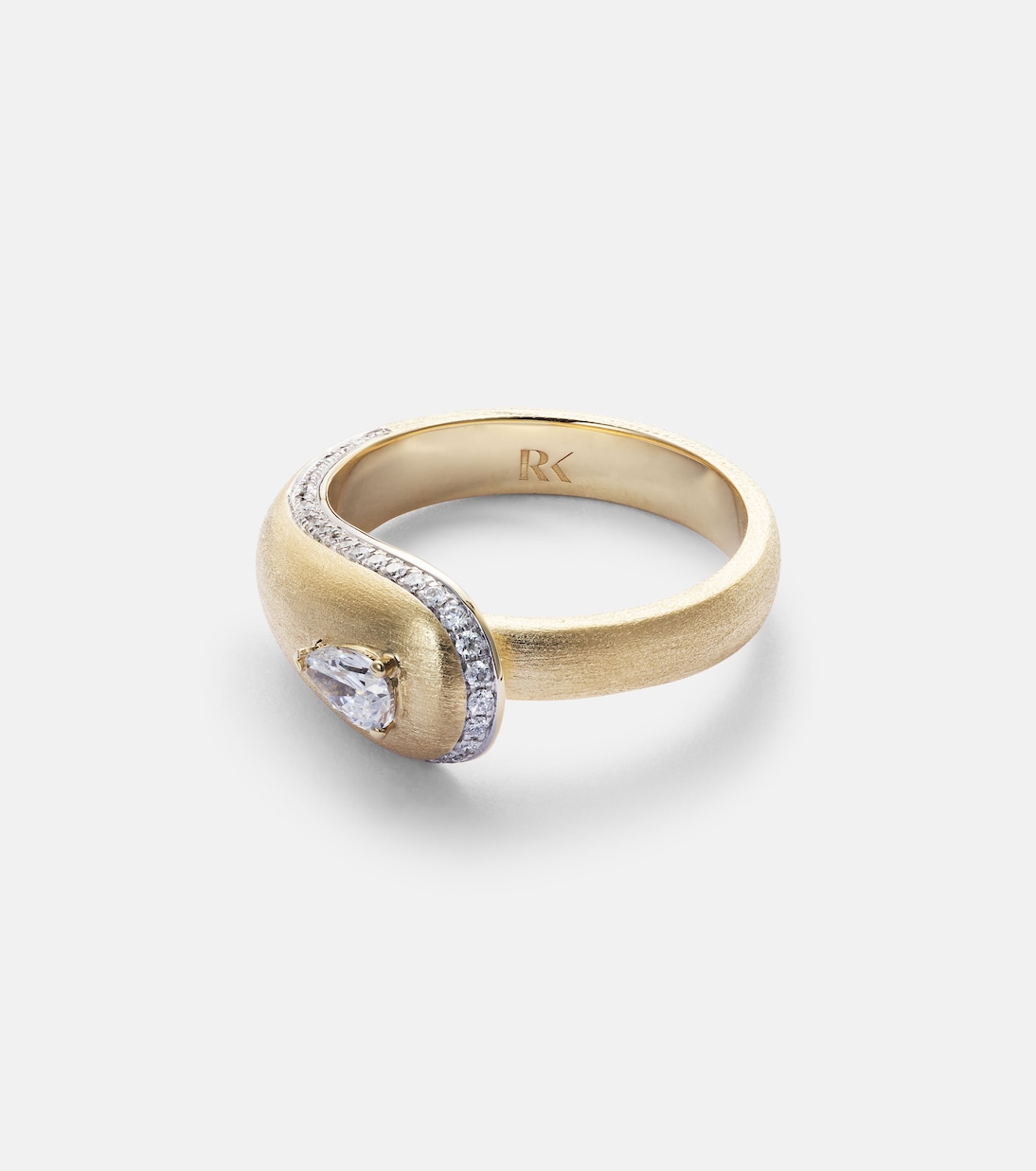 Prestige 18kt gold ring with diamonds in gold - Rainbow K | Mytheresa