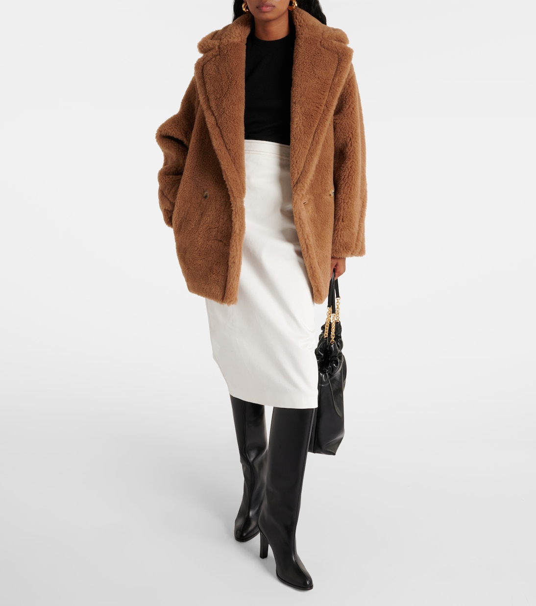 Warren silk and cashmere top in black - Max Mara | Mytheresa