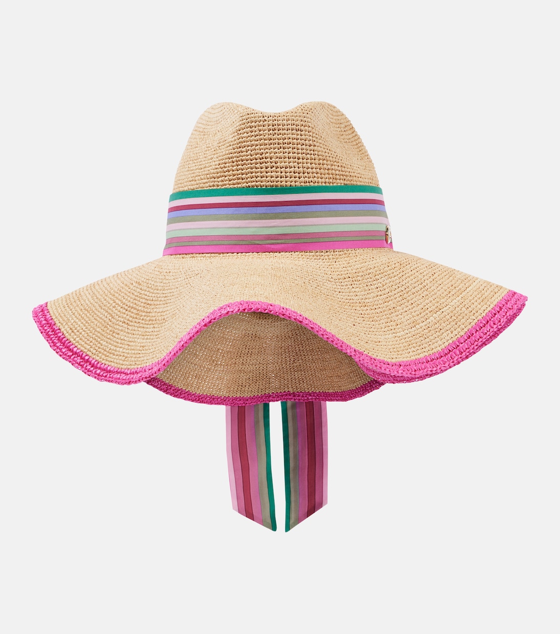 The Bold Edition VLogo sun hat in beige - Valentino | Mytheresa
