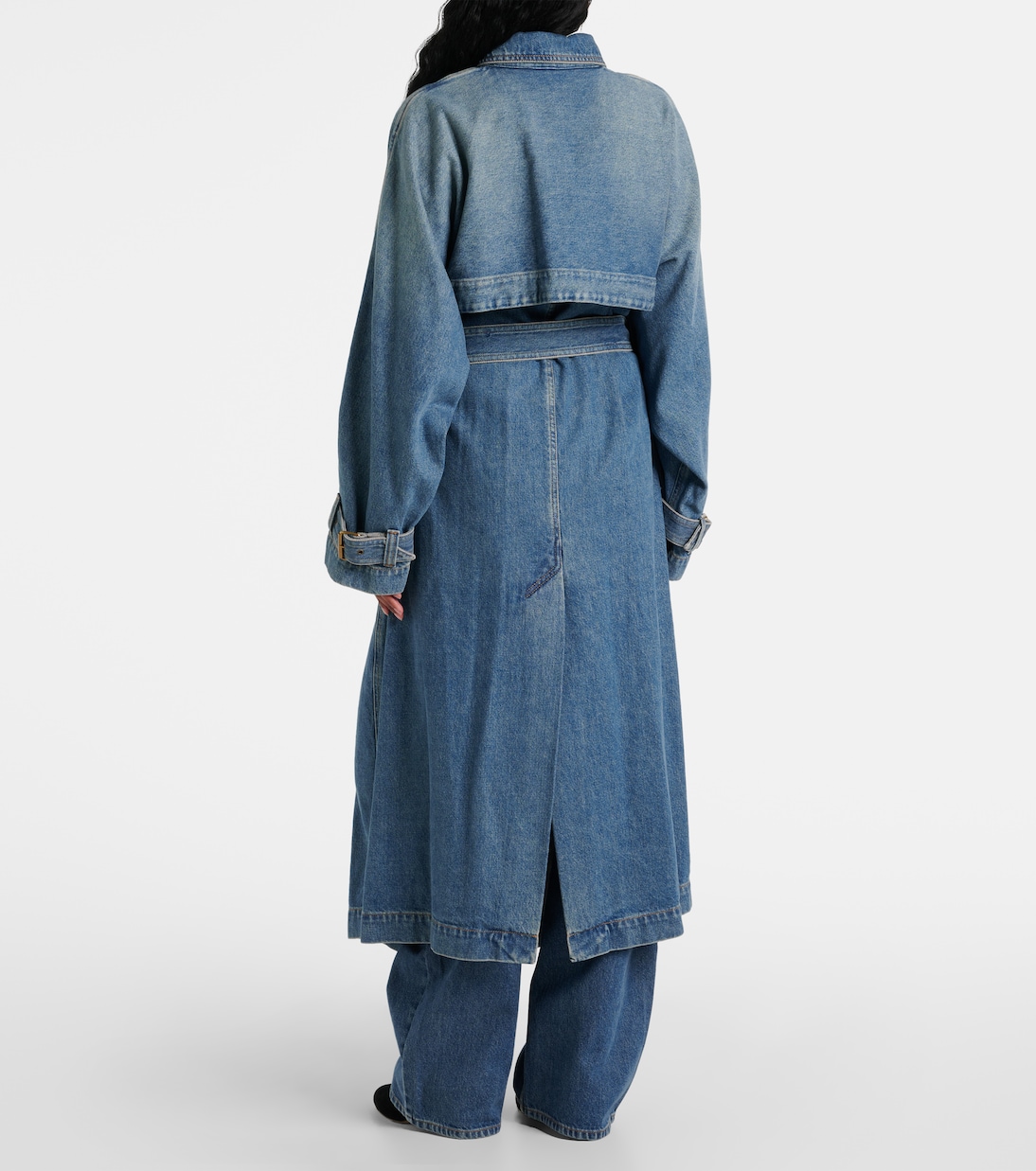Brekka denim coat in blue - Isabel Marant | Mytheresa