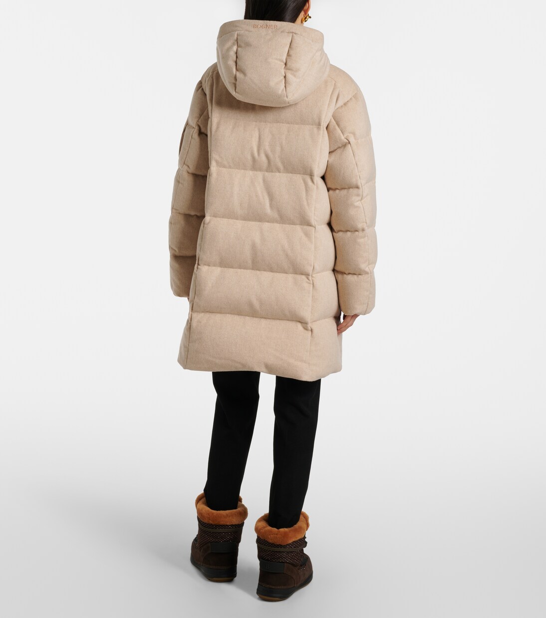 Fanja cashmere down jacket in white - Bogner | Mytheresa