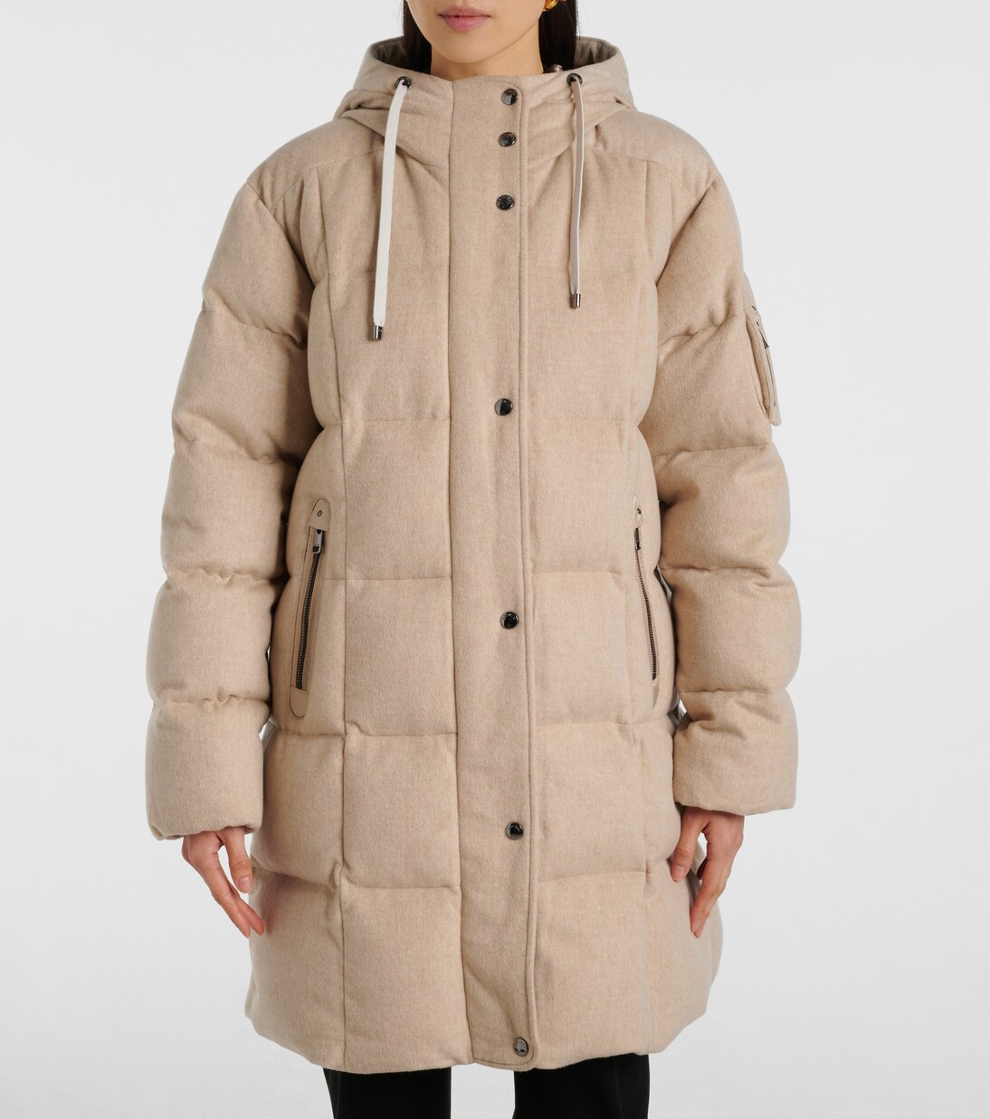 Fanja cashmere down jacket in white - Bogner | Mytheresa