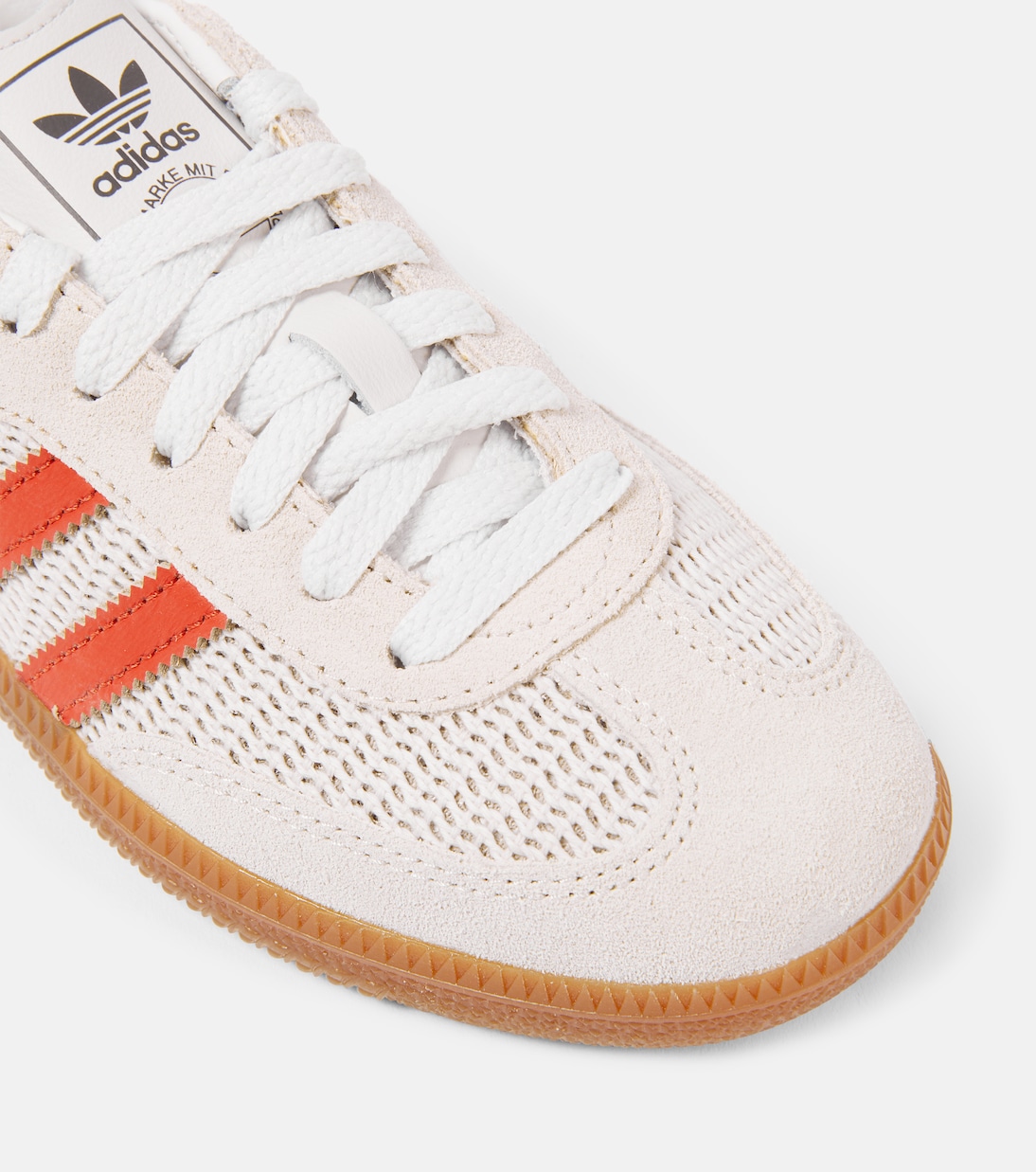 Samba OG suede-trimmed sneakers in white - Adidas | Mytheresa
