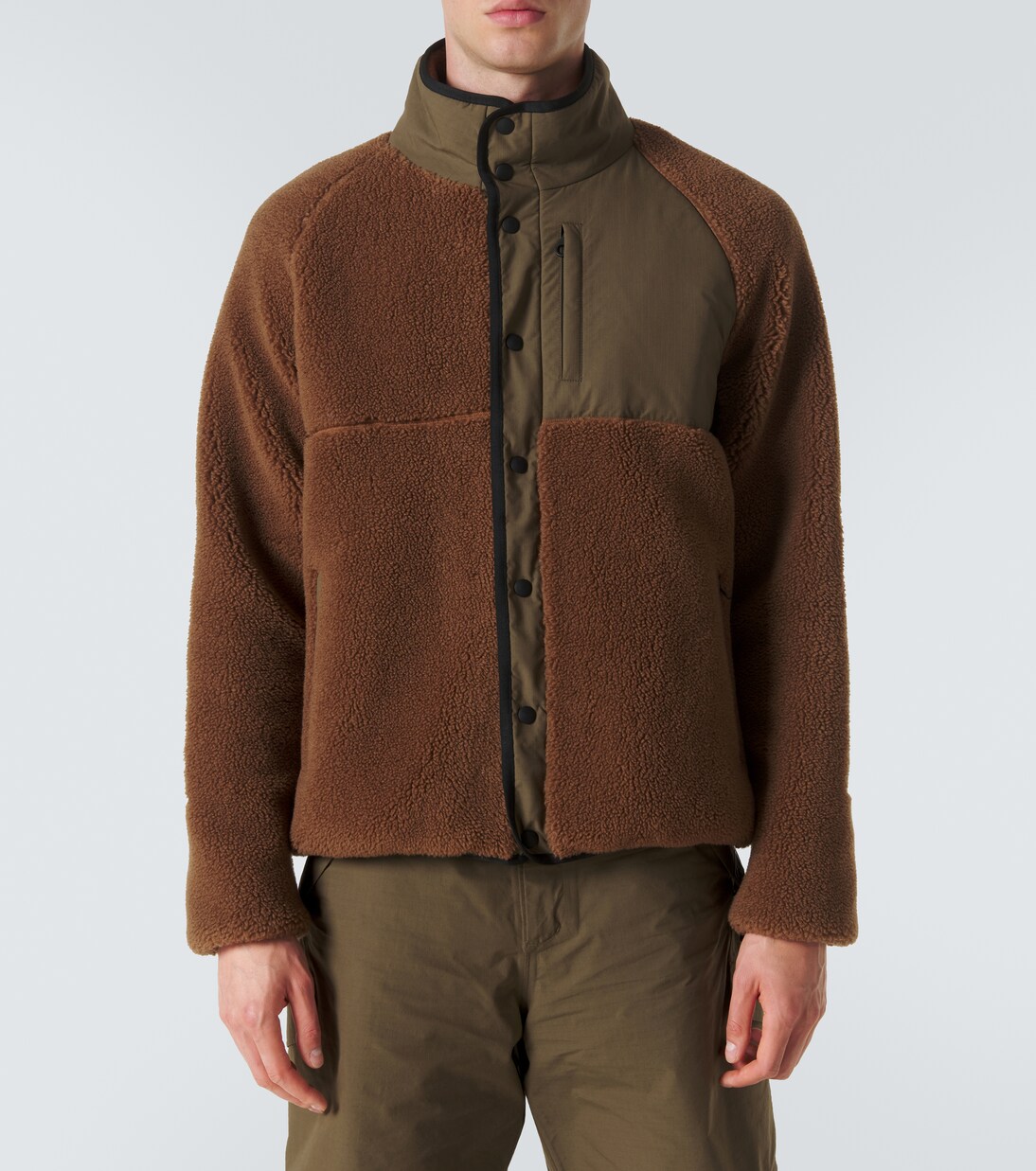 Cashmere and silk fleece jacket in brown - Loro Piana | Mytheresa