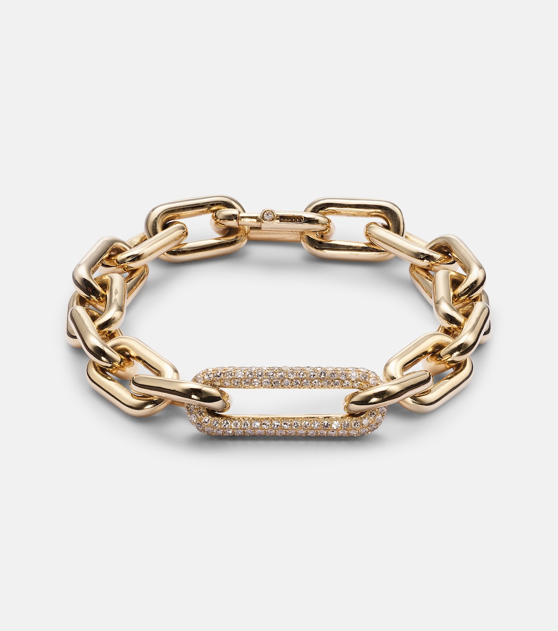 18kt gold bracelet with diamonds in gold - Shay Jewelry | Mytheresa