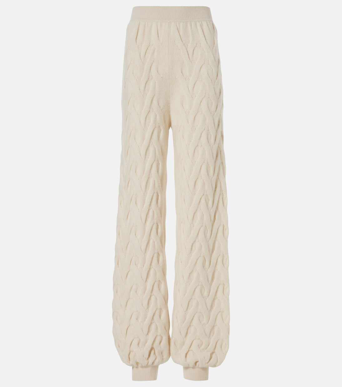 Cocooning cashmere sweatpants in white - Loro Piana | Mytheresa