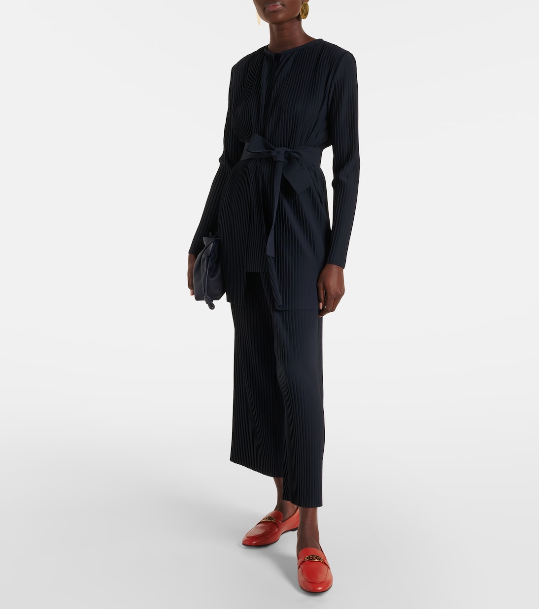 Fiesta pleated jacket in blue - Max Mara | Mytheresa