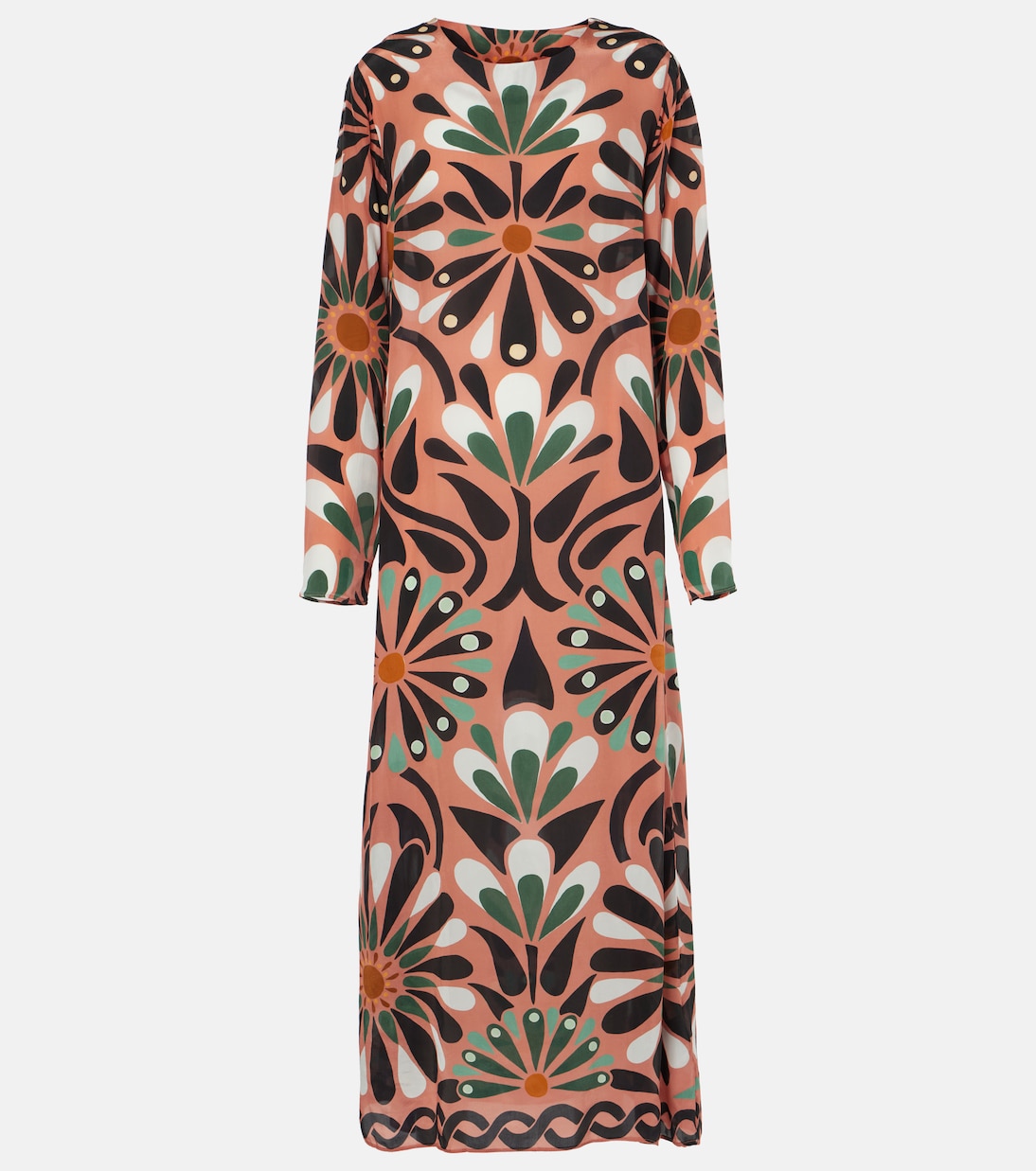 Vestido largo floral en multicolor - Farm Rio | Mytheresa