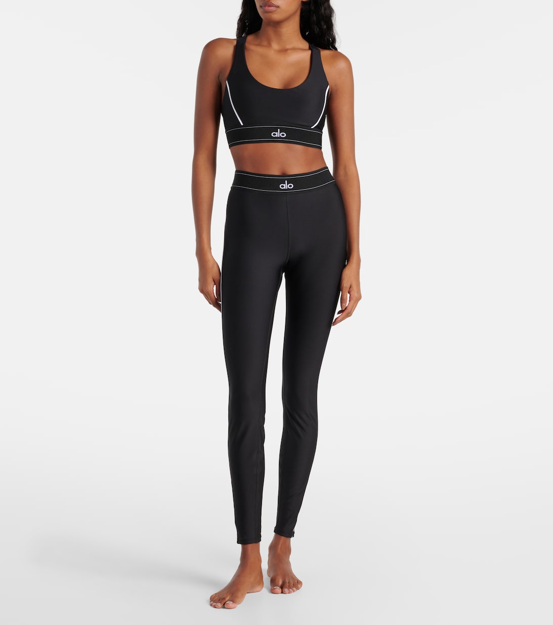 Airlift Suit Up sports bra in black - Alo Yoga | Mytheresa