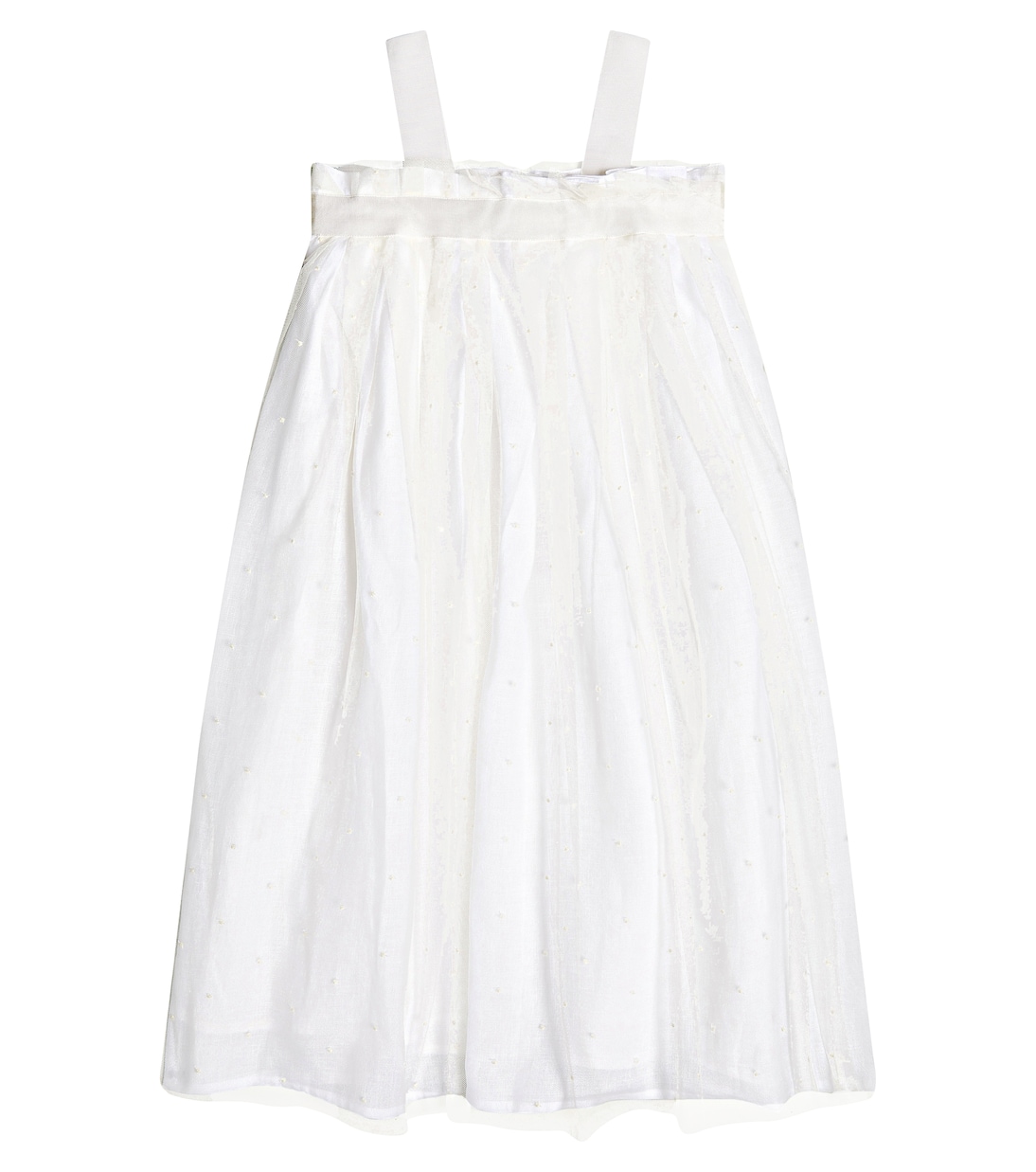 Etincelle tulle dress in white - Bonpoint | Mytheresa